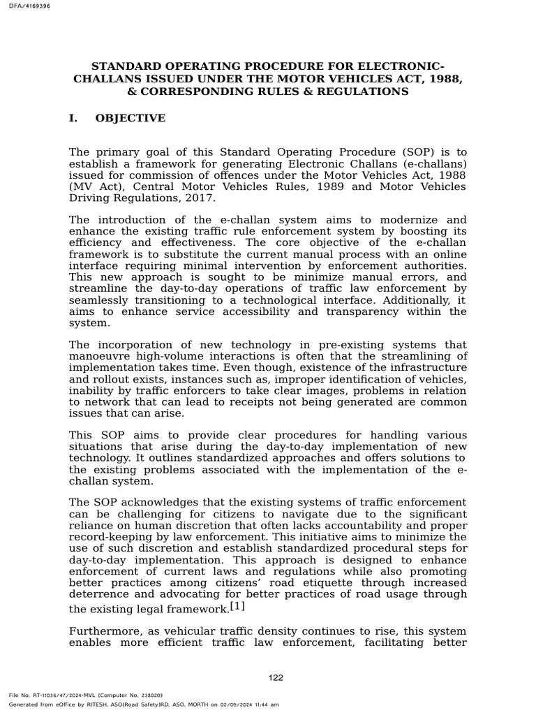 Echallan SOP | PDF | Payments | Credit Card