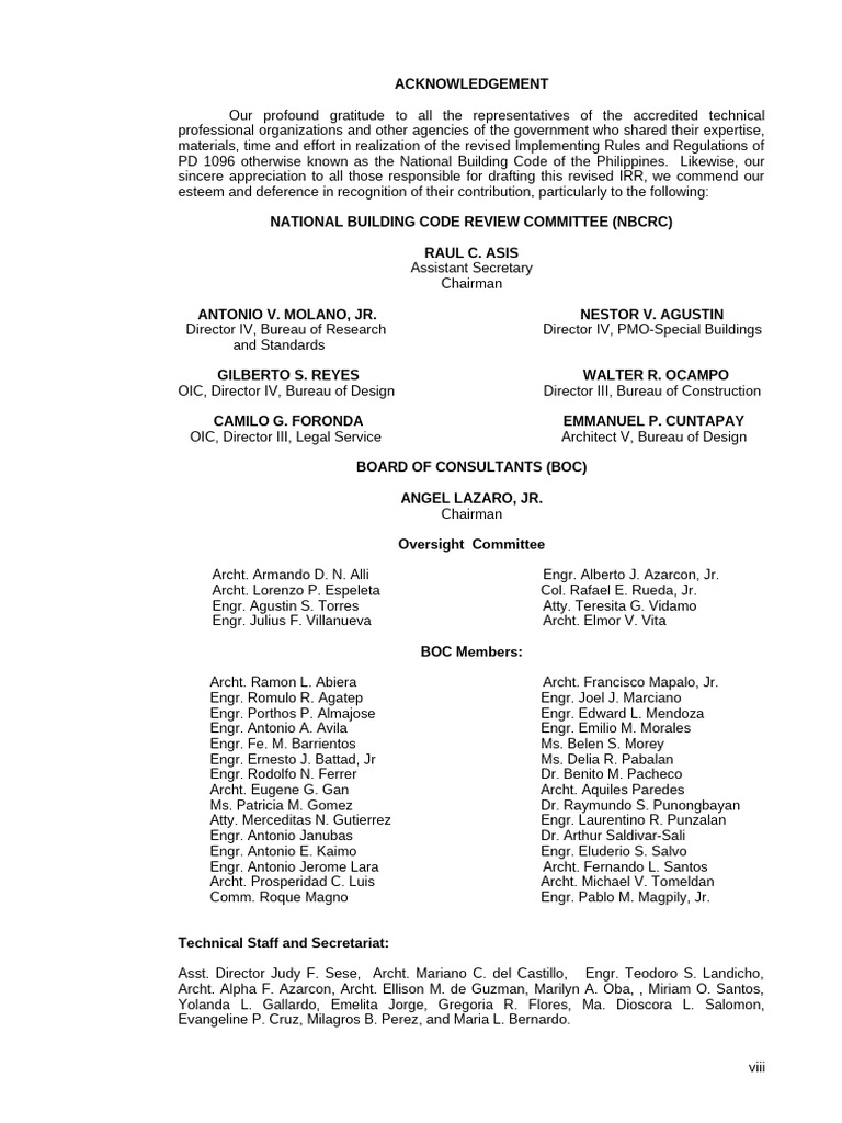 Acknowledgement | PDF