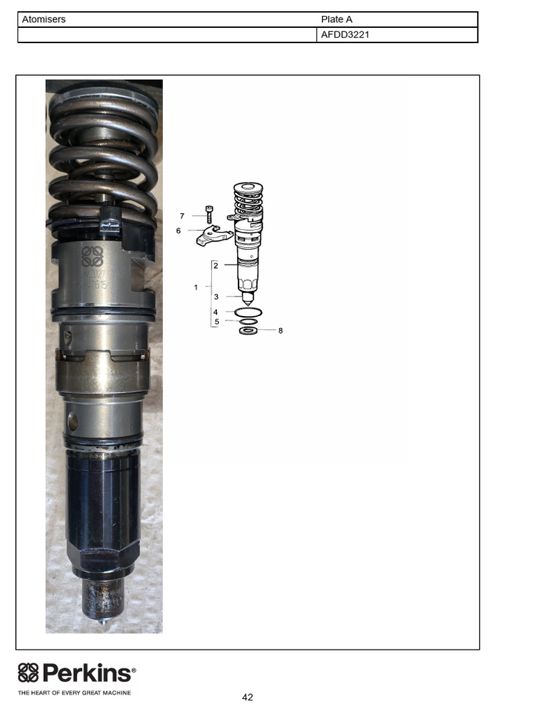 Injector 4006 Series (PN.85825 & PN.T402742) | PDF