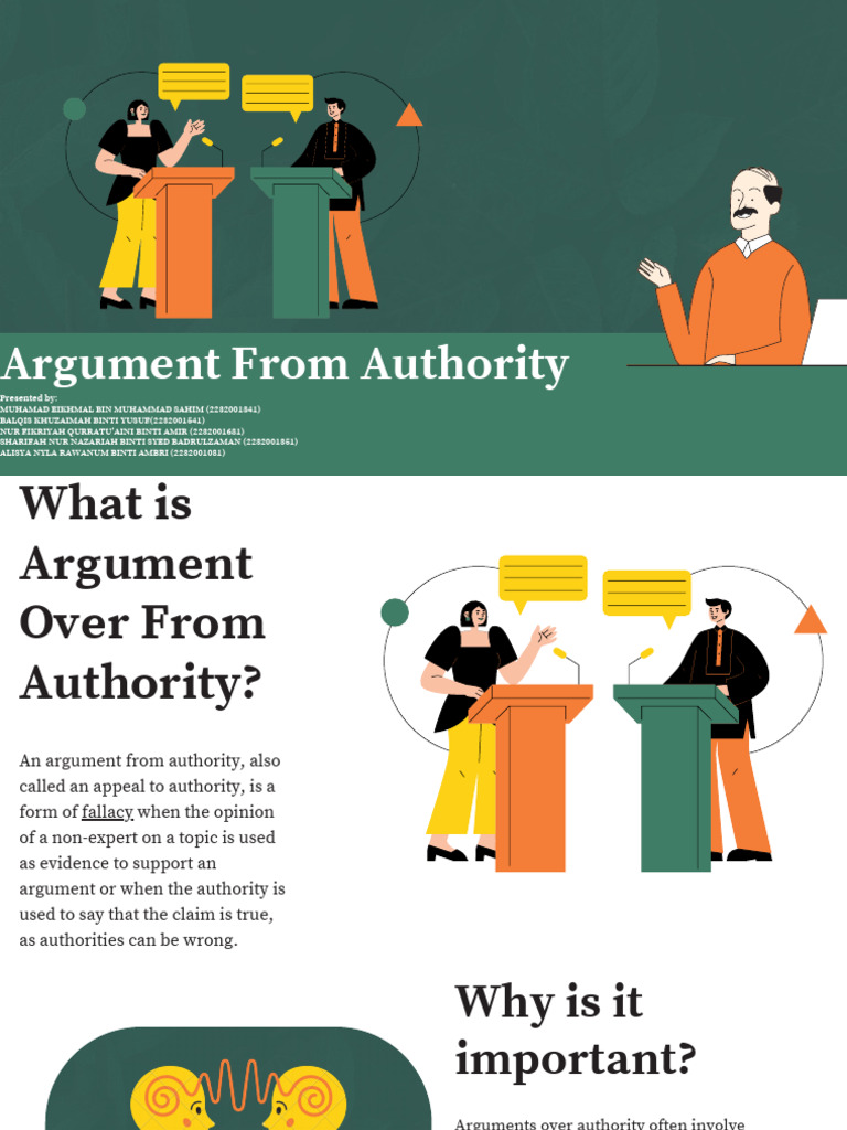 Understanding Argument from Authority | PDF | Expert | Knowledge