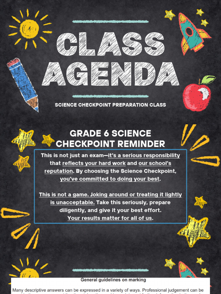 Science Checkpoint Exam Prep Guide | PDF | Multiple Choice | Cognition