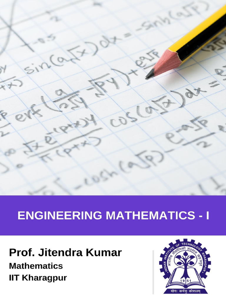 Iit Kgp Engg Maths 1 | PDF | Eigenvalues And Eigenvectors | Linear Map