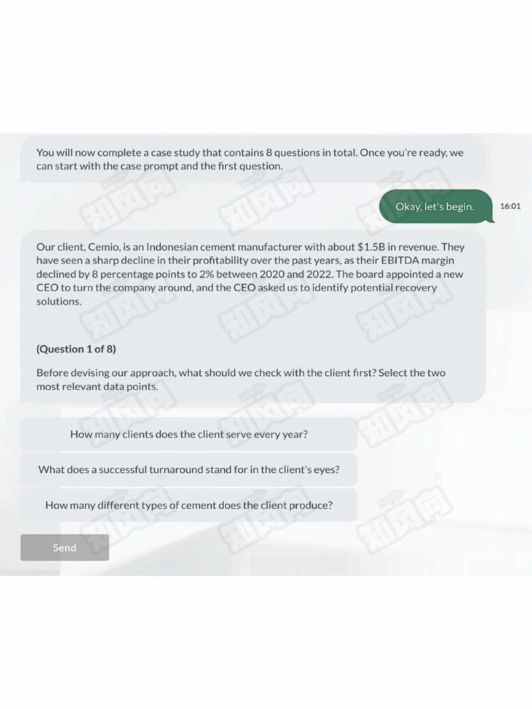 BCG Online Case Assessment Set 5 PDF | PDF | Profit (Economics) | Cement