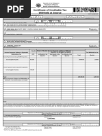 BIR Form 2307 Updated AUG 2023 | PDF | Payments | Taxes