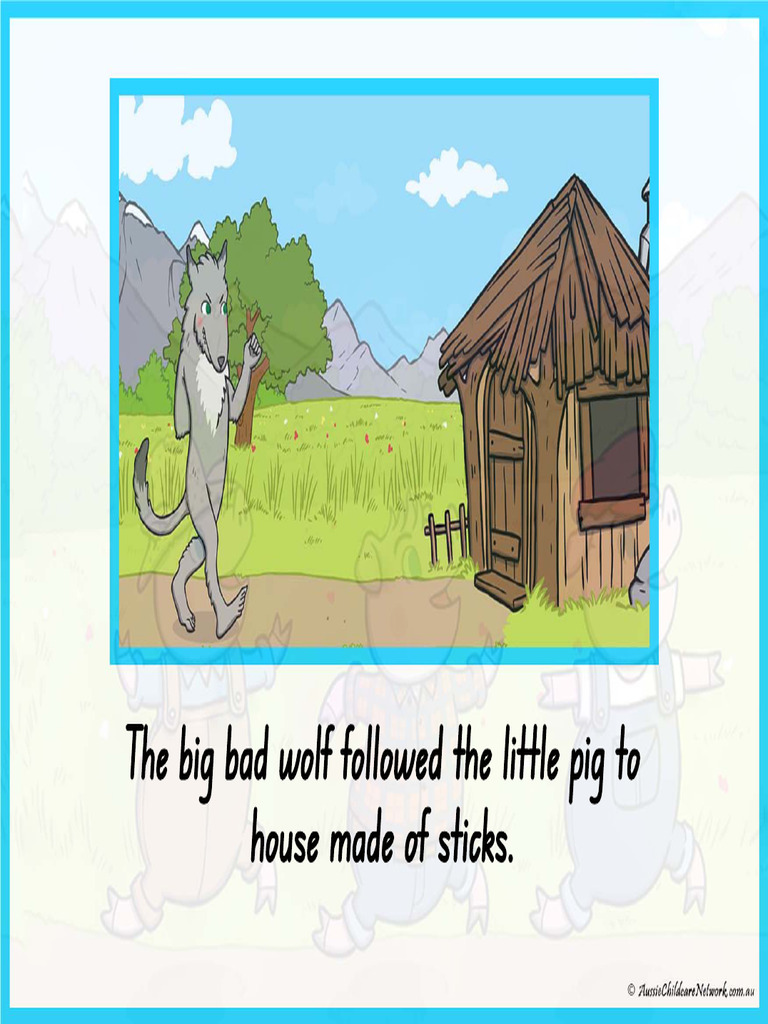 Three Little Pigs Story 16 | PDF