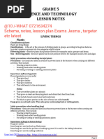 Grade 5 Science-and-Technology-Notes | PDF | Common Cold | Influenza