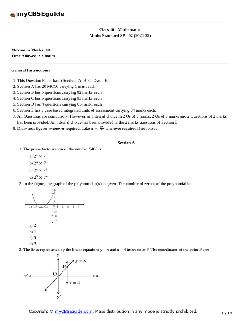 10_math_standard_sp_02f | PDF | Circle | Triangle