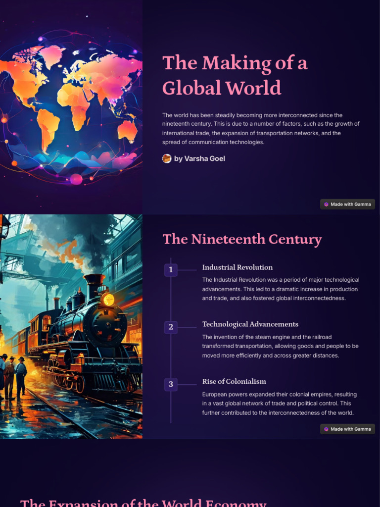 Evolution of Global Interconnectedness | PDF | Bretton Woods System ...