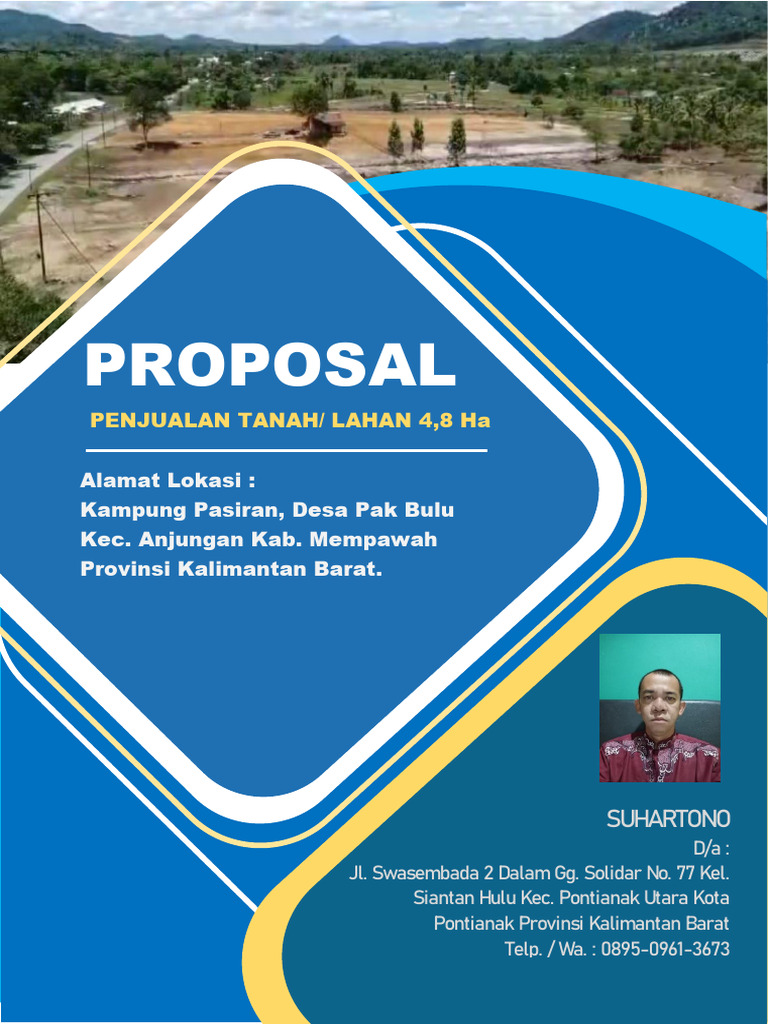 PROPOSAL PENJUALAN LAHAN (Umum) | PDF