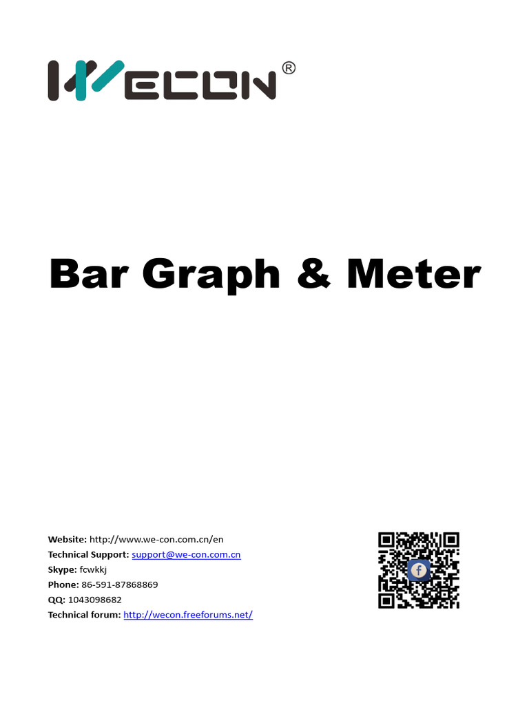 PI Series HMI: Bar Graph & Meter | PDF