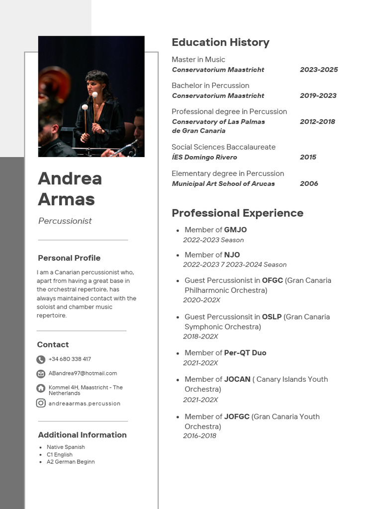 Englisch CV | PDF
