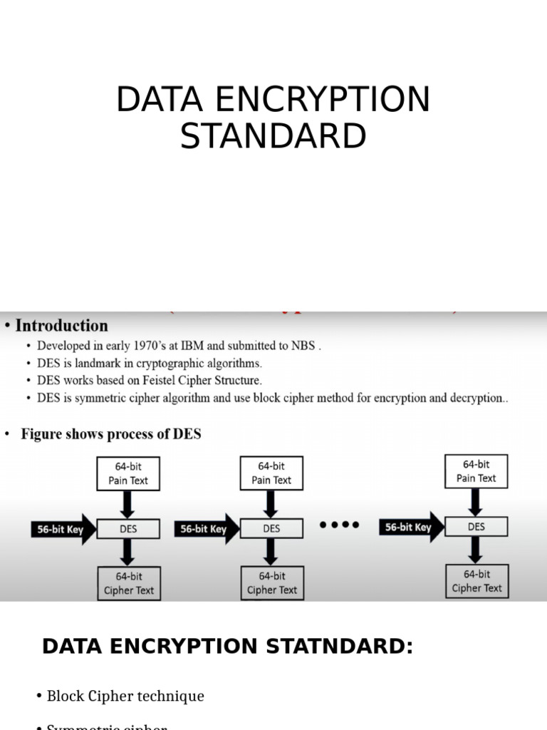 DES | PDF | Computer Security | Security
