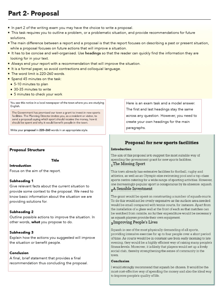 CAE Proposal notes | PDF