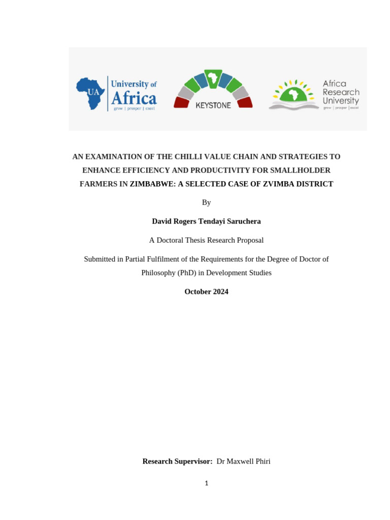 Chapter 1 - Revised Jan 2025 | PDF | Smallholding | Agriculture