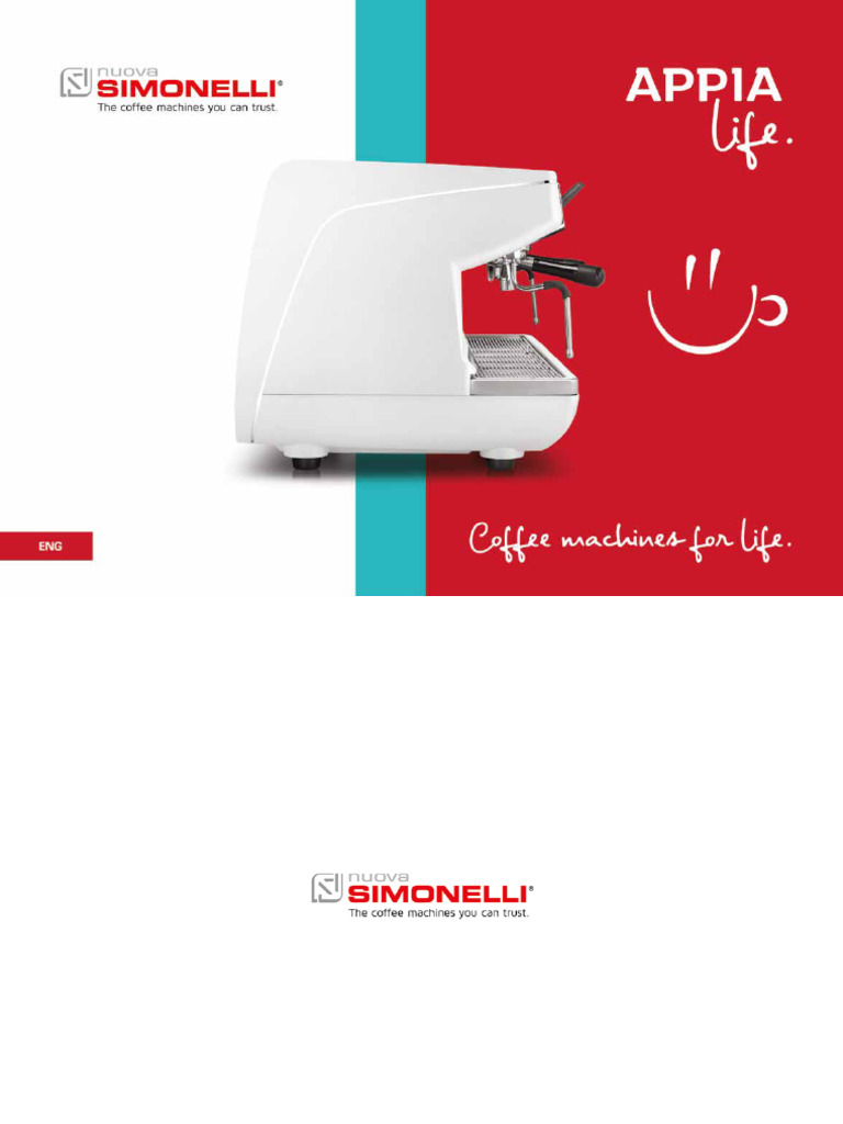 Brochure Appia Life Espresso Machine | PDF