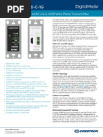 CRESTRON Ss HD-PS402 | PDF | Hdmi | Electronics