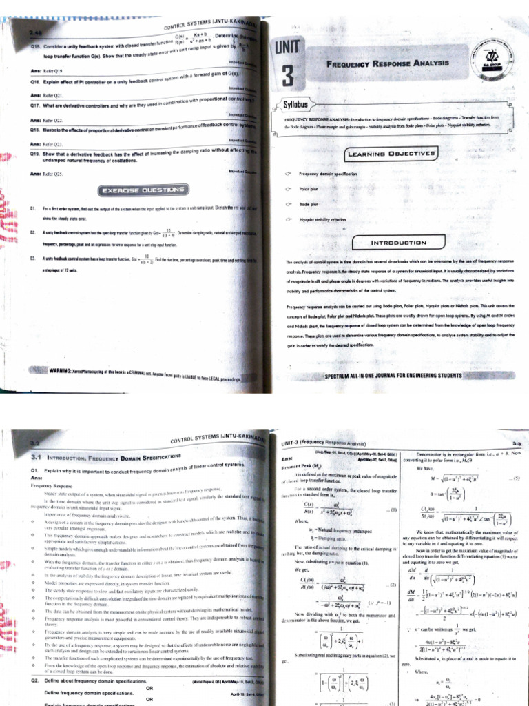 Unit 3 Cs Pdf Computer Engineering Control Theory