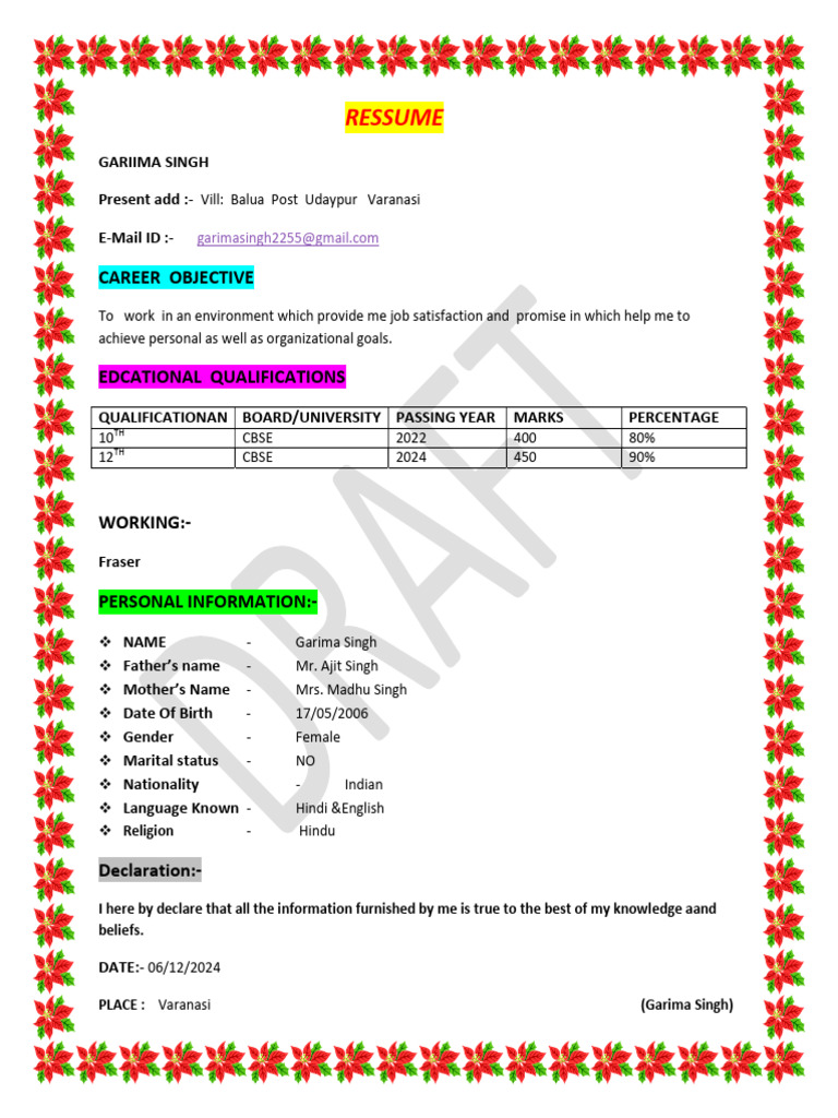Garima Singh | PDF