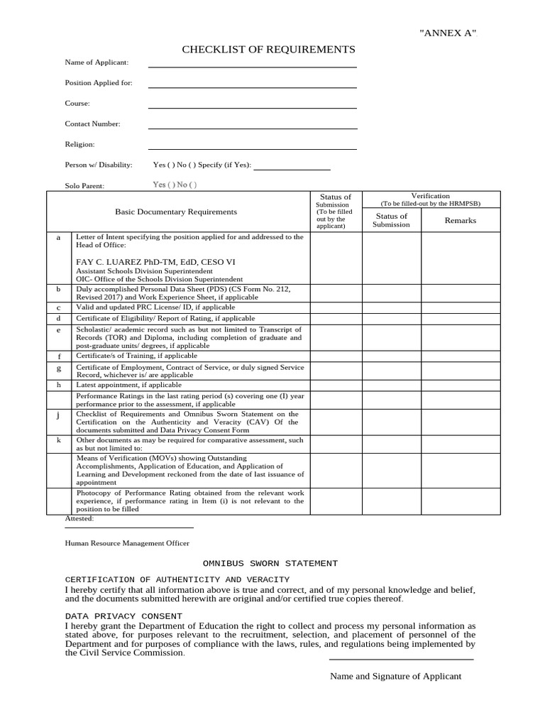 Annex A | PDF