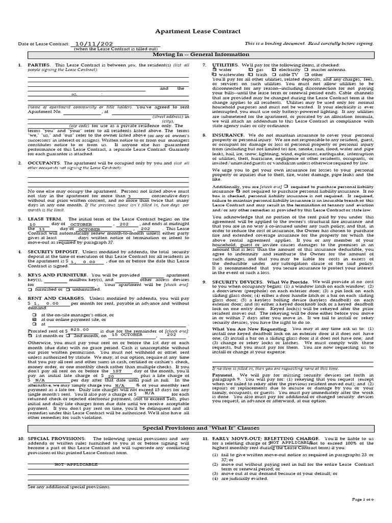 Blacey Fuutner Lease | PDF | Lease | Insurance