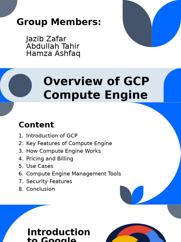 Google Compute Engine Overview Guide | PDF | Virtual Machine | Cloud ...