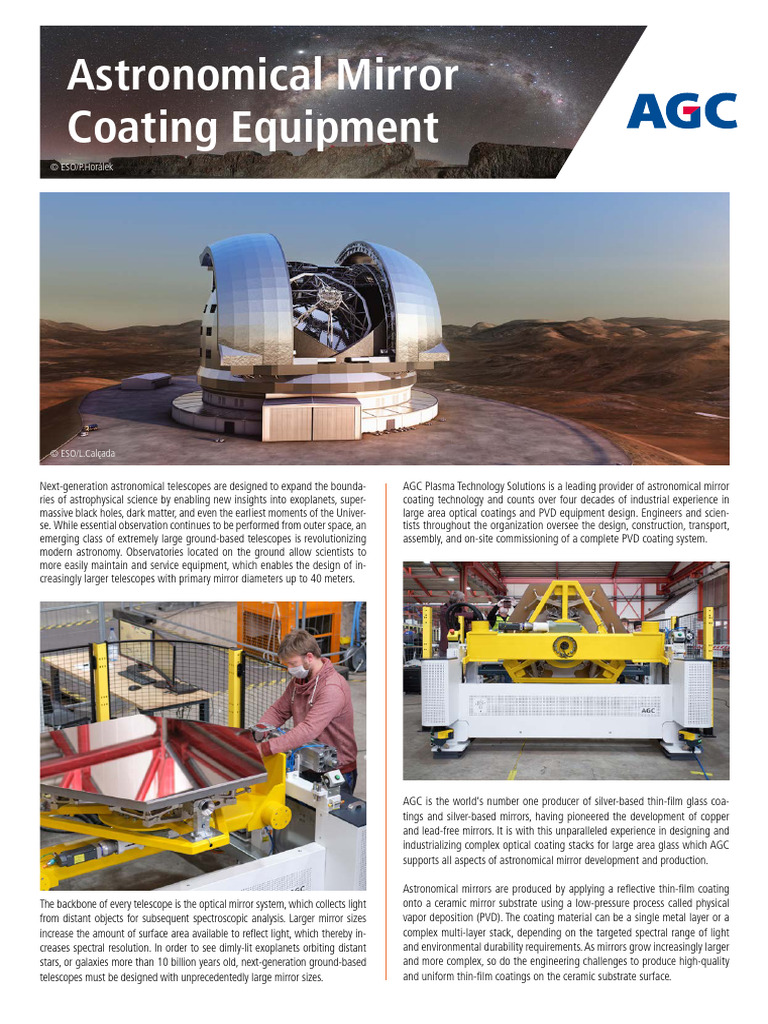 astronomical-mirror-leaflet-web | PDF | Mirror | Astronomy