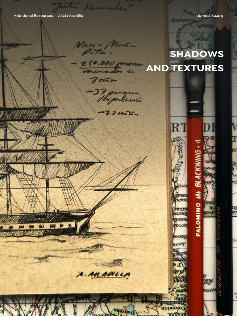 Pencil Drawing: Shadows & Textures Guide | PDF | Drawing