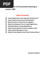 Oracle Fusion Sourcing Negotiation Guide | PDF | Procurement ...