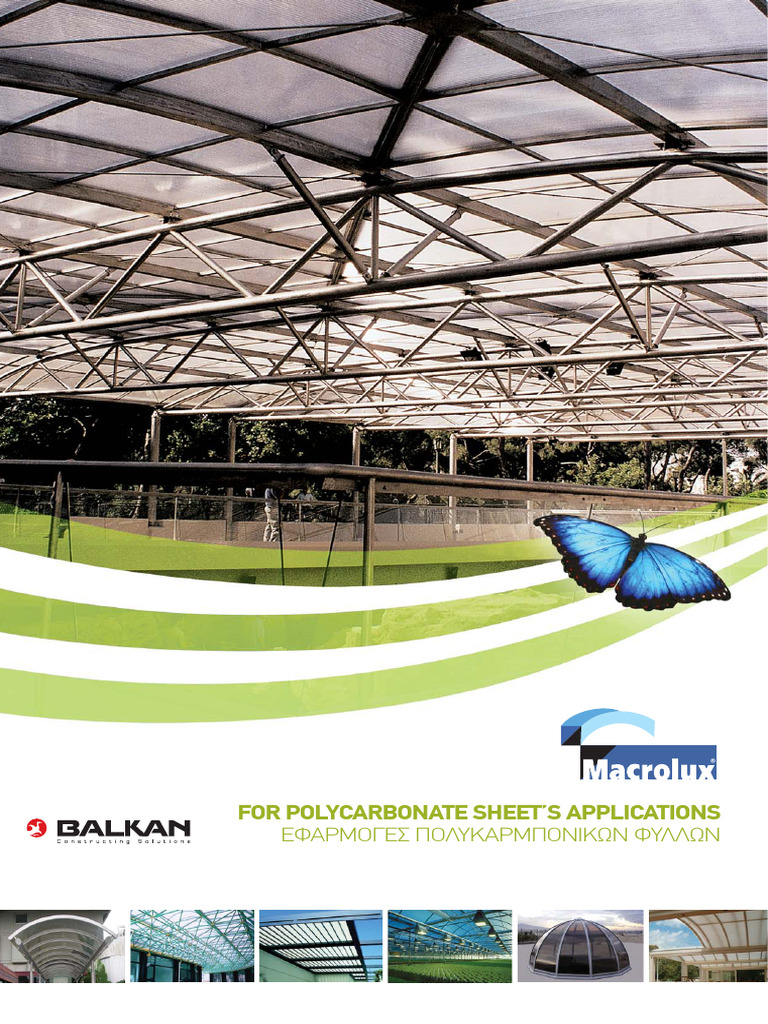 Applications Polycarbonate Sheets | PDF
