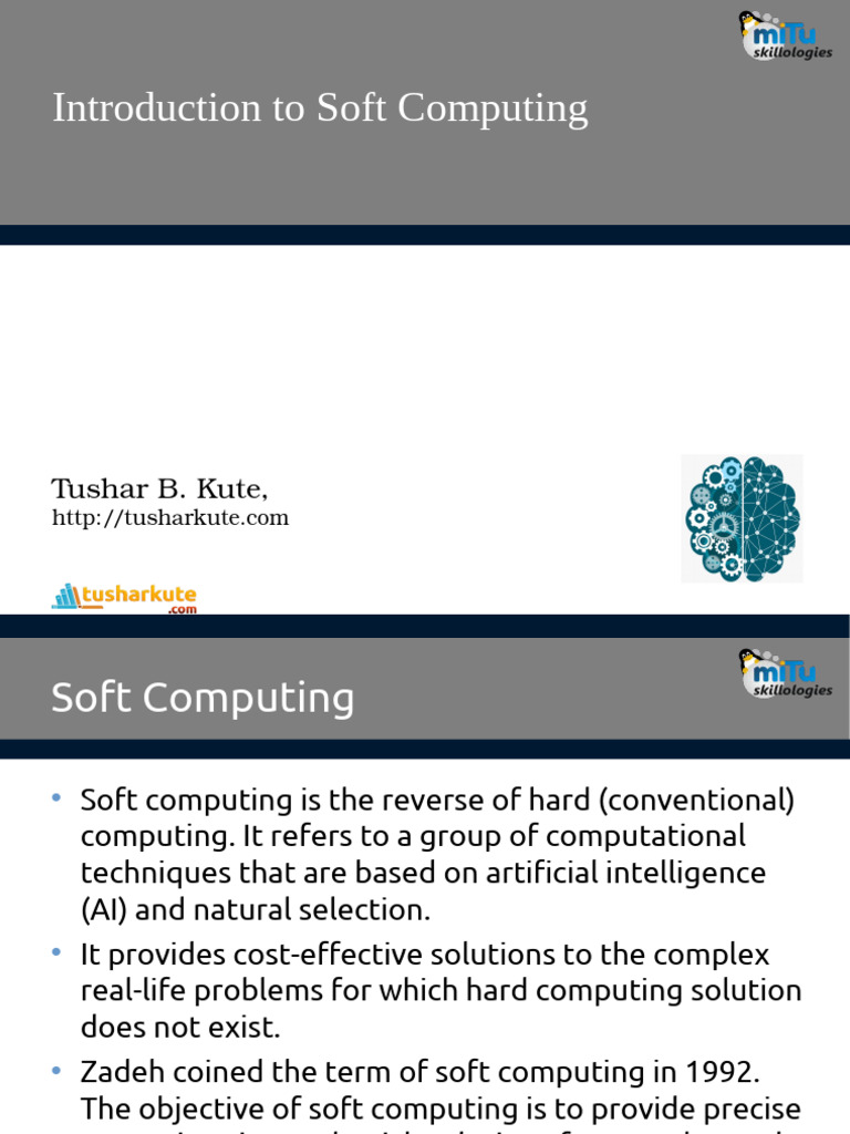 Introduction To Soft Computing | PDF | Bayesian Network | Support Vector Machine