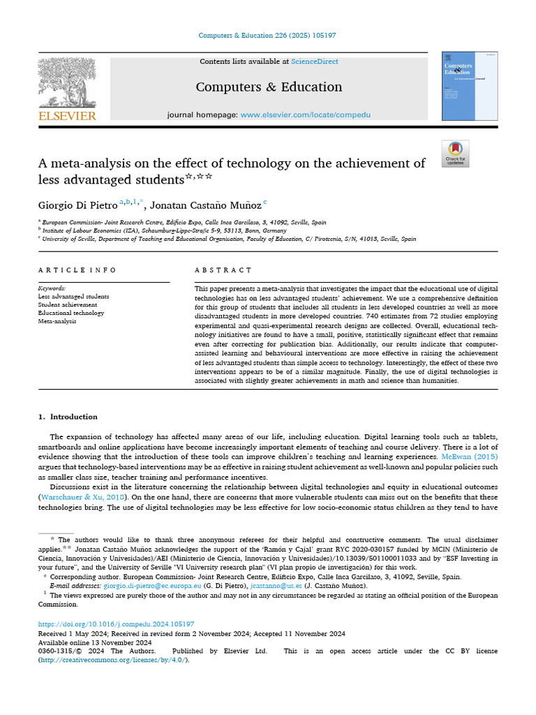 Journal 202... | PDF | Effect Size | Meta Analysis