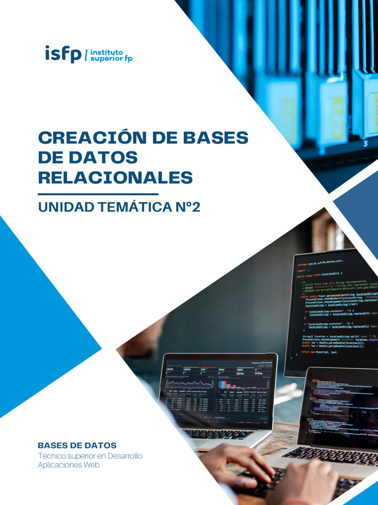 UT2-Creacion-de-bases-de-datos-relacionales | PDF | Bases de datos | Base de datos relacional