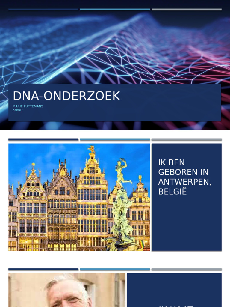 DNA Onderzoek | PDF