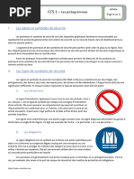 Formation sur les pictogrammes de sécurité | PDF | Rouge | Vert