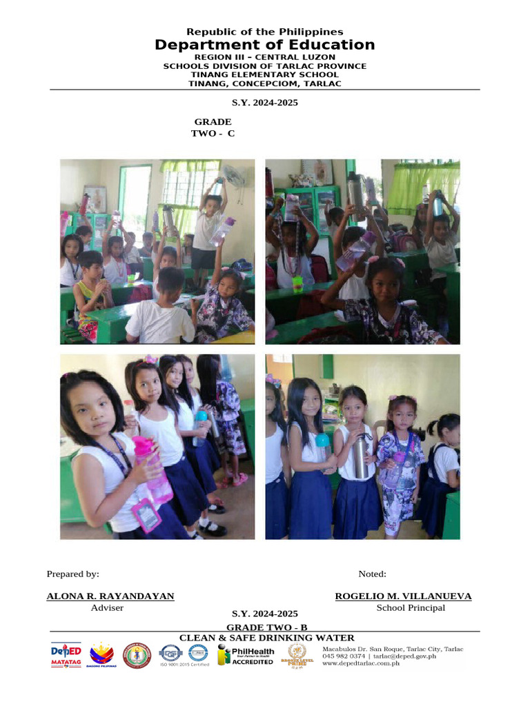 Clean & Safe Drinking Water Report | PDF