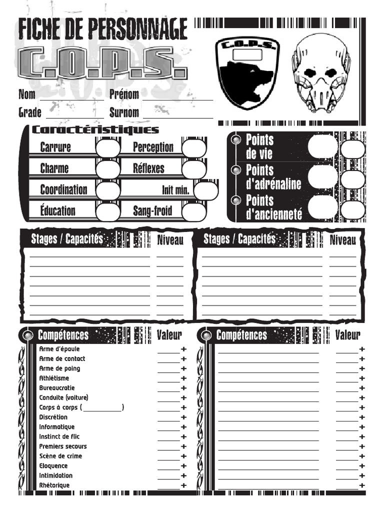 COPS FDP Recto 2 | PDF