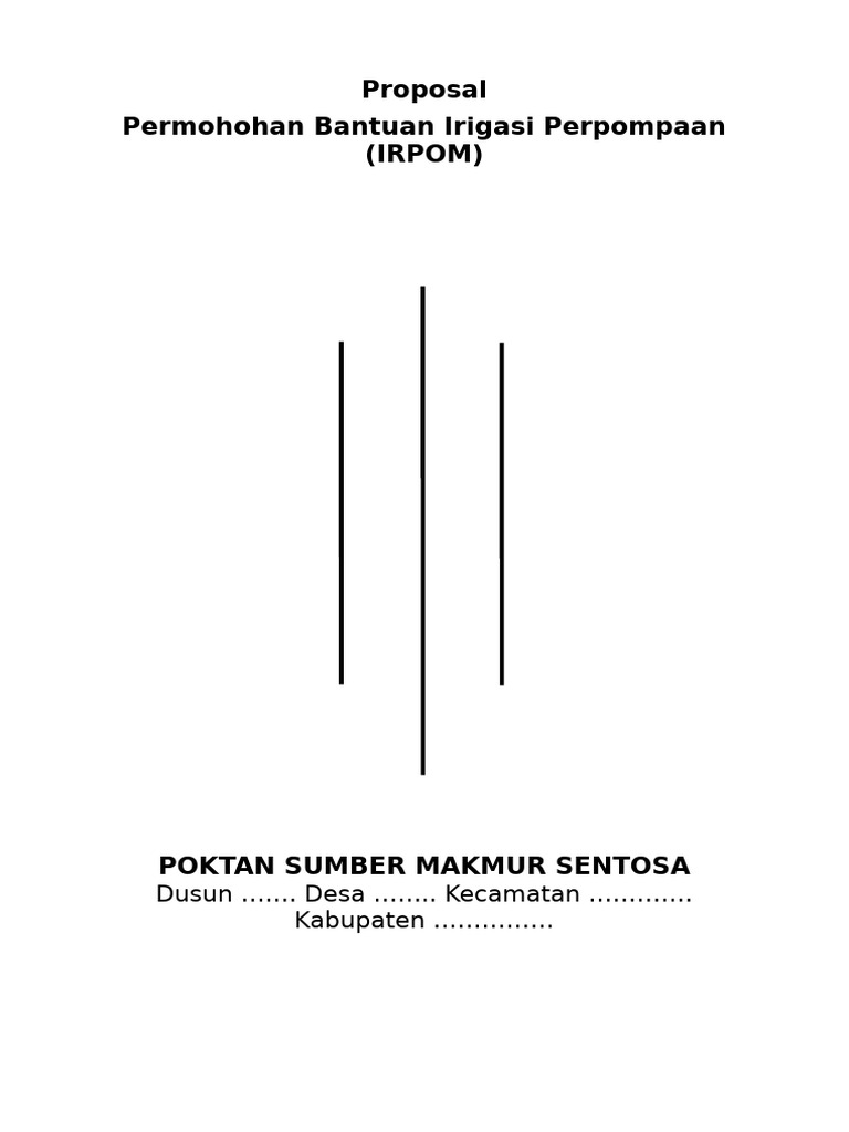 Contoh Proposal IRPOM | PDF