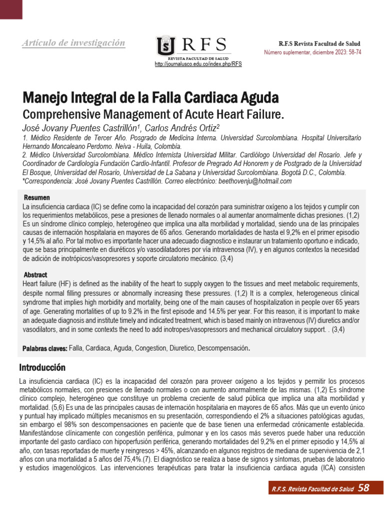 8 +Manejo+Integral+de+la+Falla+Cardiaca+Aguda +58-74 | PDF ...