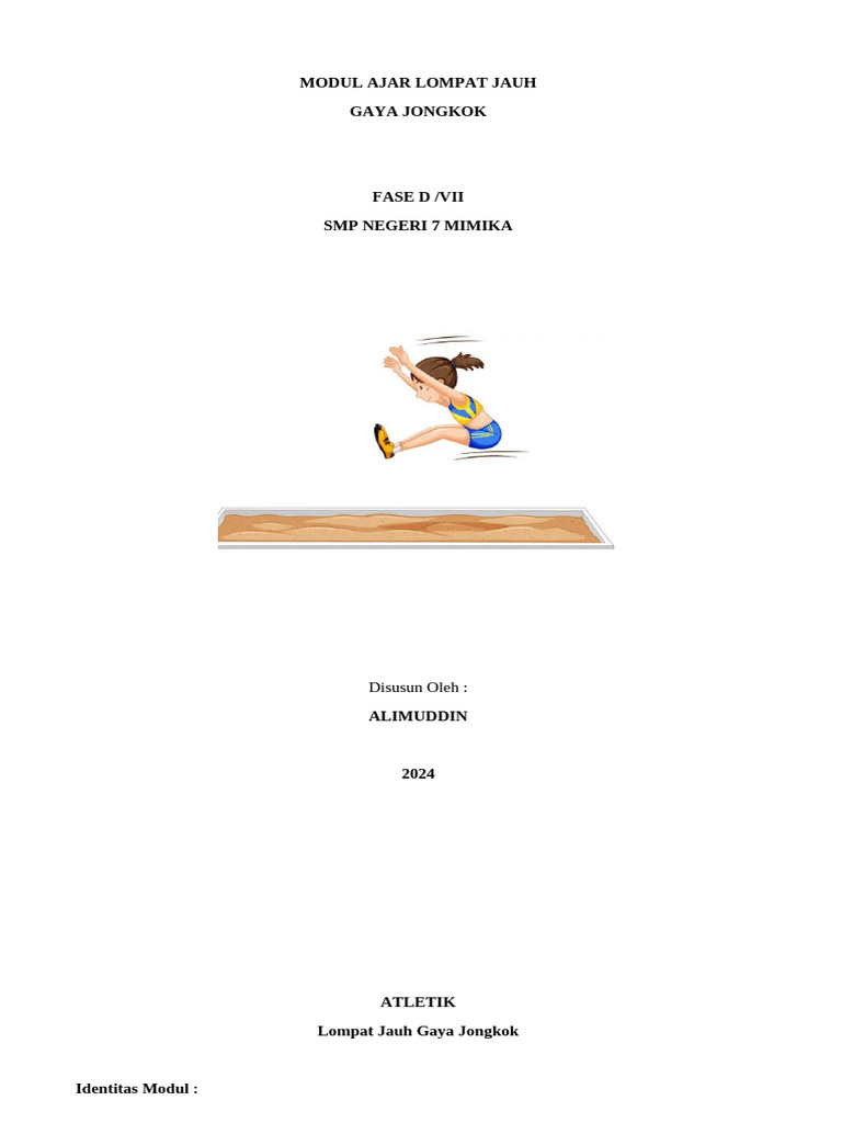 Modul Ajar Lompat Jauh | PDF
