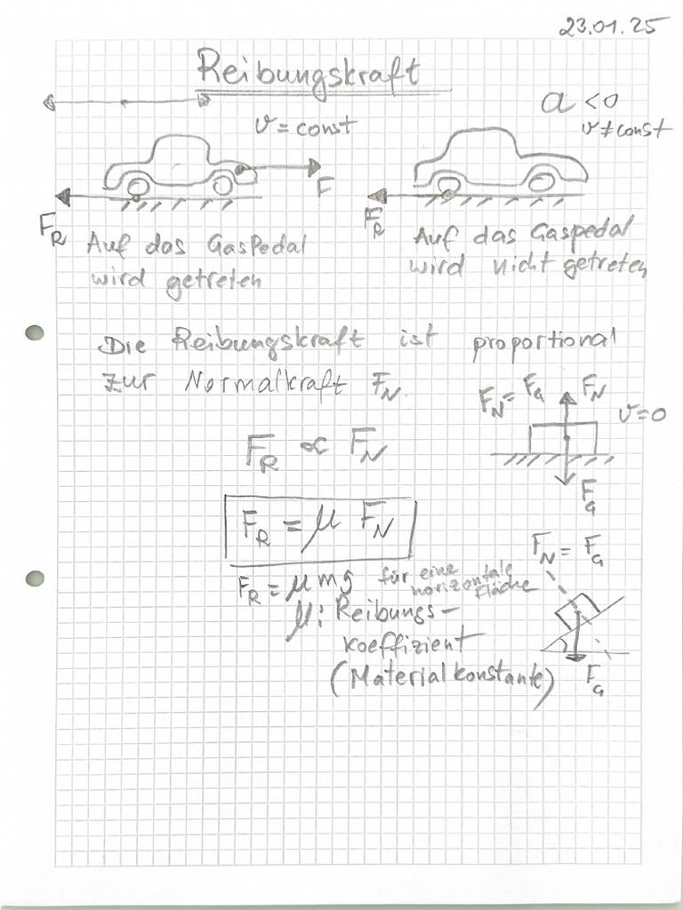 Reibungskraft | PDF