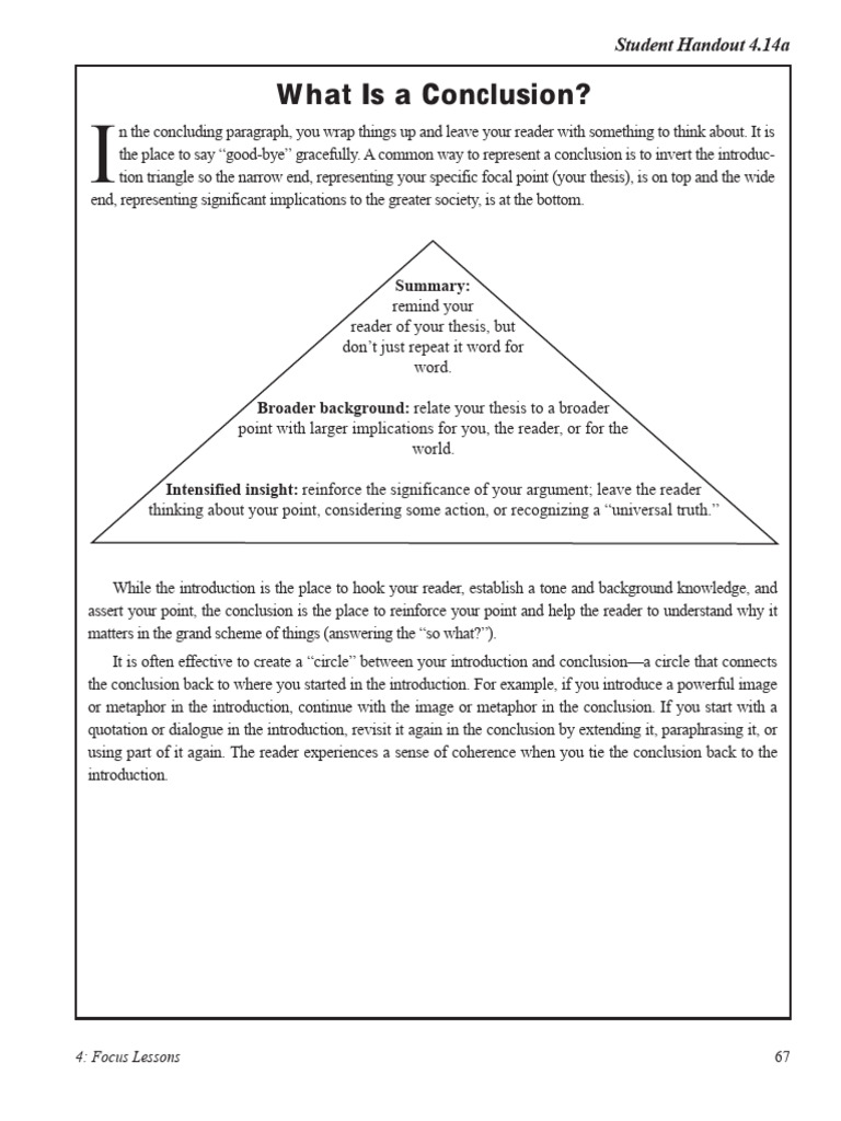 2B HS Writing Student Guide 3 | PDF