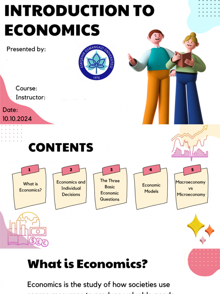 Introduction To Economics Slides | PDF