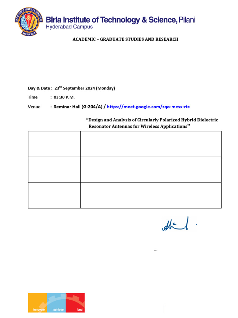 Notice - Ph.D. Viva-Voce - MR Rajasekhar Nalanagula | PDF | Thesis ...