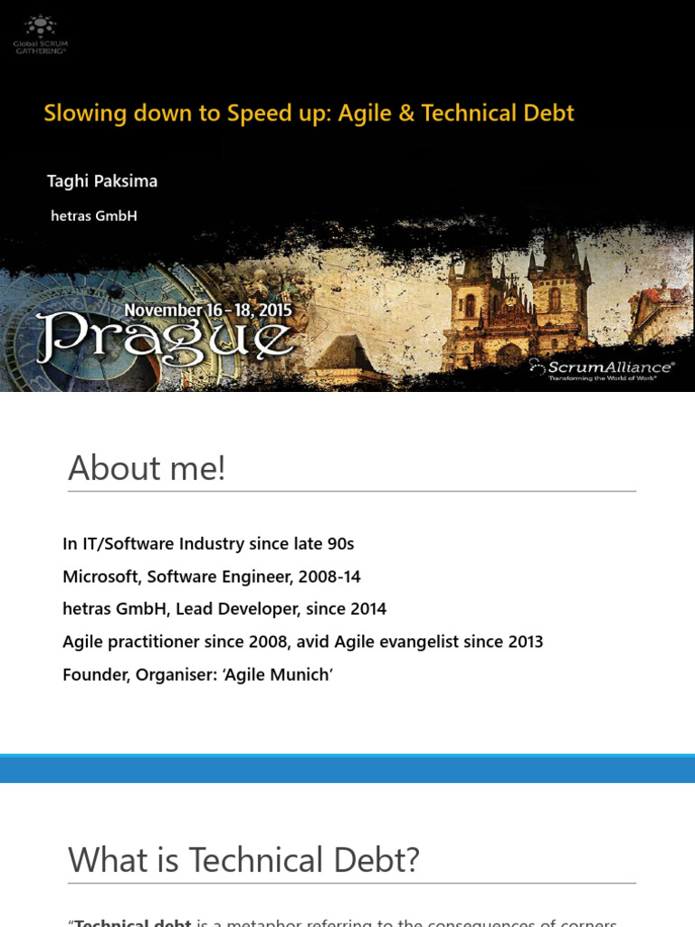 Agile-and-Technical-Debt | PDF | Agile Software Development | Software Engineering