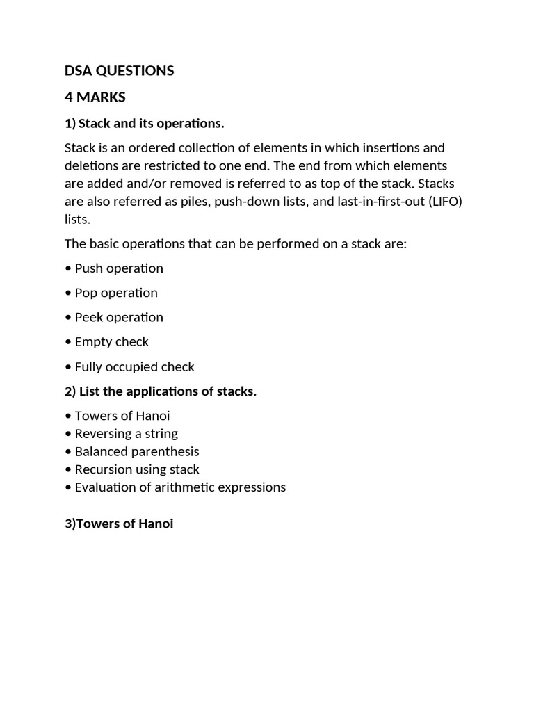 Dsa ct2 Answer | PDF