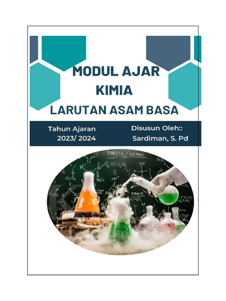 Modul Ajar Kimia - Modul Ajar Asam Basa - Fase F | PDF