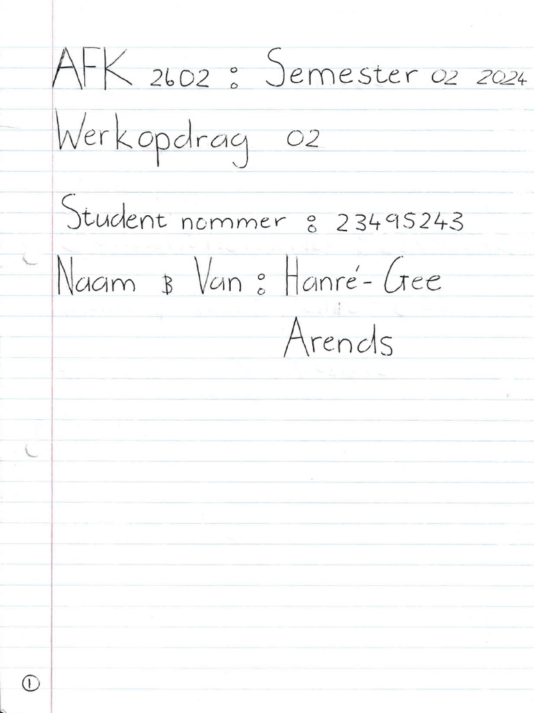 Student Document Overview | PDF