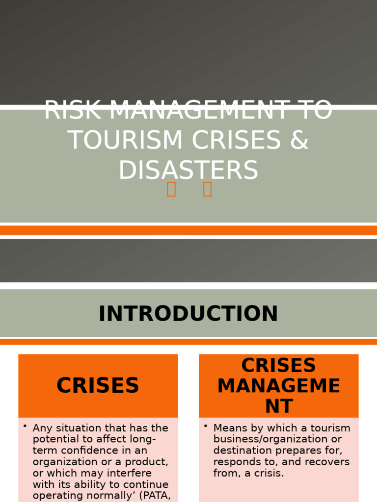 Classifying & Understanding Crises & Disasters (3.3) | PDF | Hazards ...