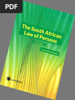 6th Edition Law of Person | PDF