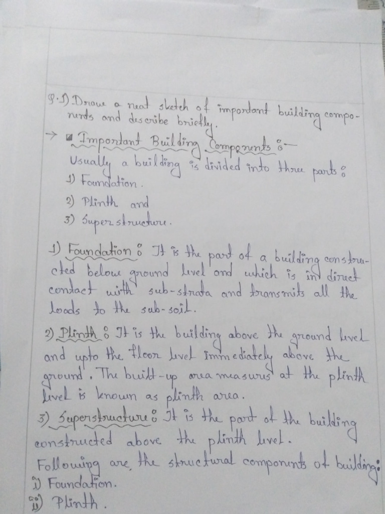 Building Construction-1 | PDF